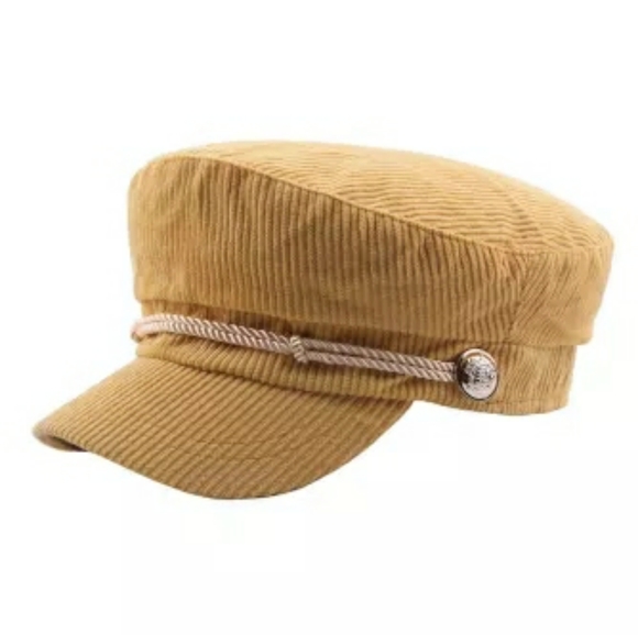 Private Label | Accessories | Vintage Style Newsboy Corduroy Hat | Poshmark